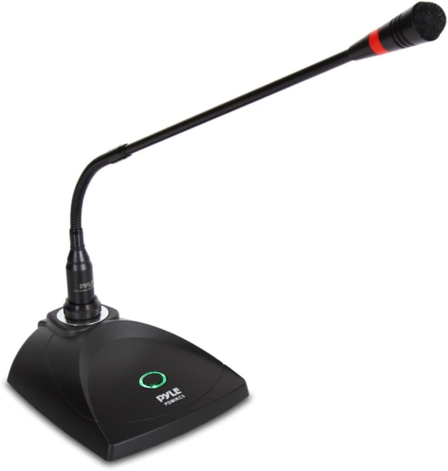 Amazon.com: VEC GN-USB-PT Gooseneck Push to Talk Microphone with USB ...