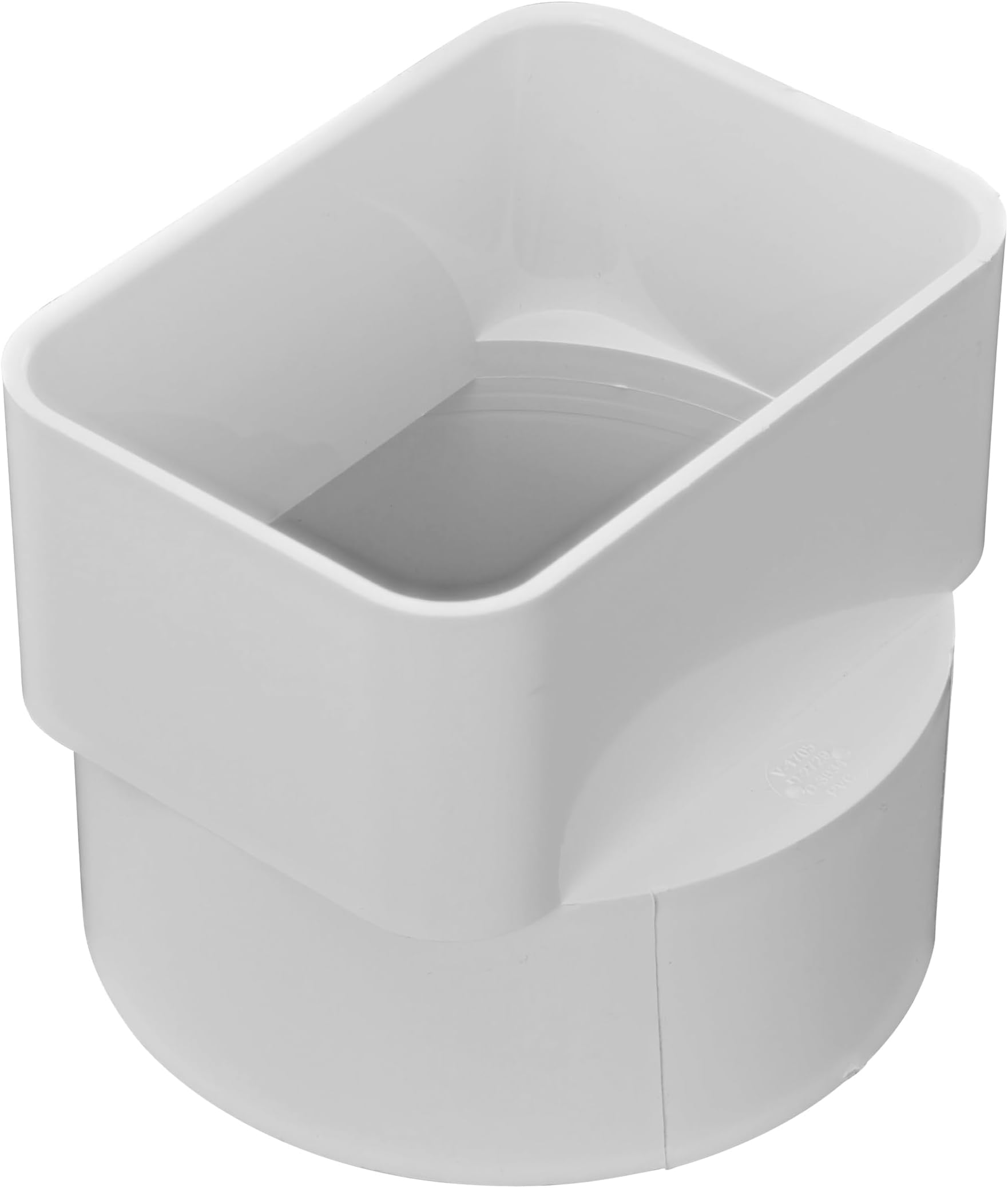 Amazon.com: NDS 9P06 PVC Downspout Adapter, Connects 3X4-Inch Downspout ...