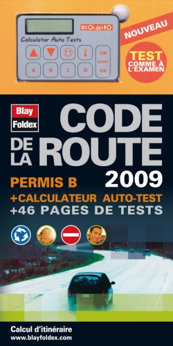 Amazon.co.jp: Code de la route permis B : Avec calculateur auto-test : 本