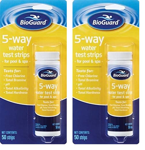 BioGuard 5 Way Test Strips (Pack of 2): Amazon.com: Industrial & Scientific