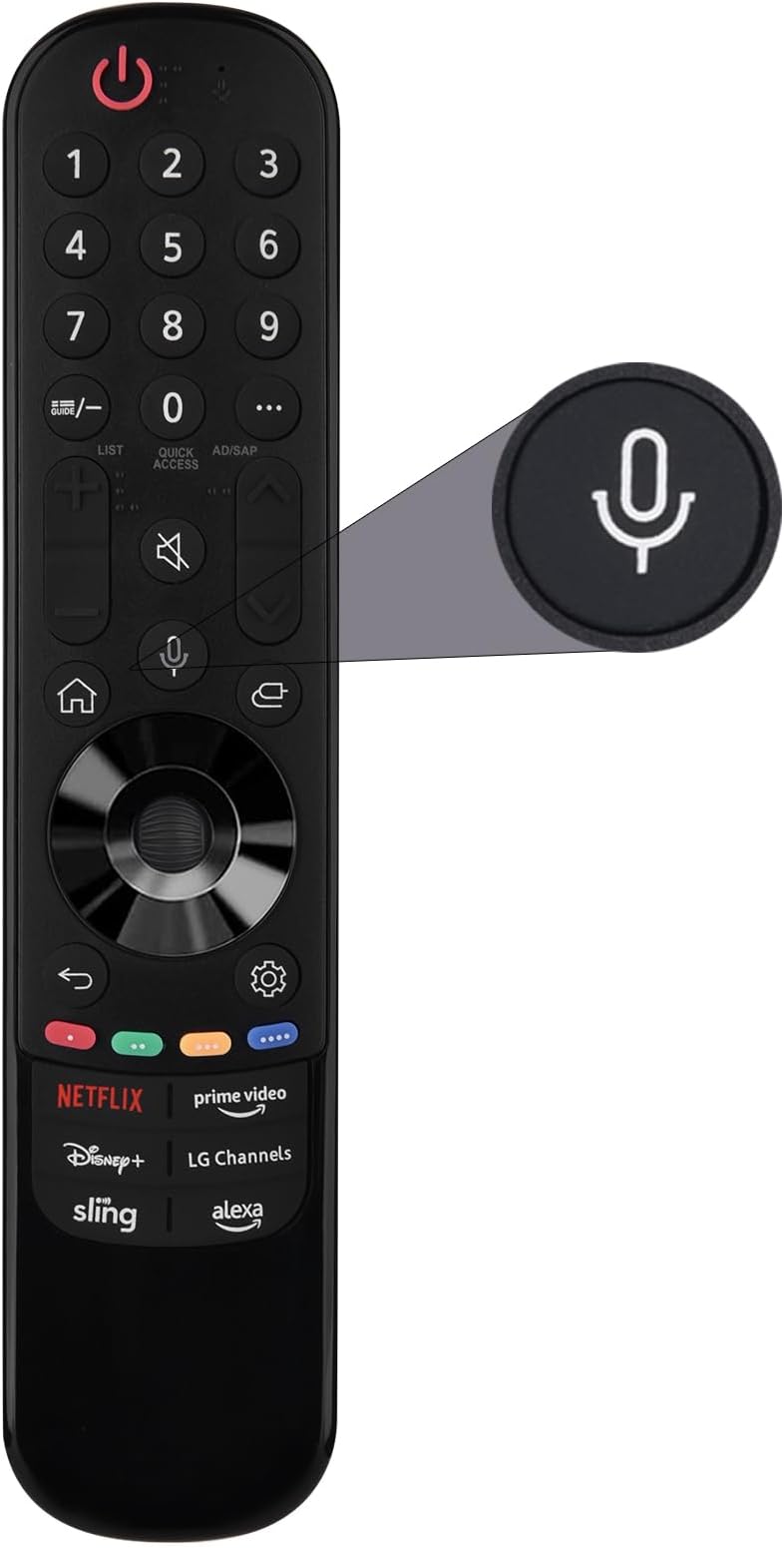 Amazon.com: for LG Smart TV Remote,Magic Control AN-MR24GA/23GA/22GA ...