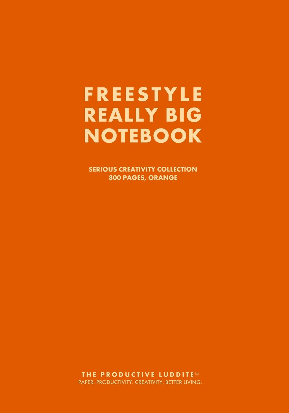 Amazon.com: Freestyle Really Big Notebook, Serious Creativity ...