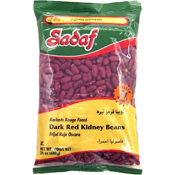 Amazon.com: Sadaf Frijoles rojos de 24 onzas – Frijoles secos de color ...