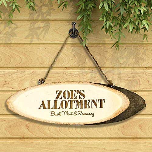 Personalised Garden Allotment Sign, Engraved Gift, Gifts, Plaque, Signs ...