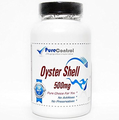 Amazon.com: Oyster Shell 500mg // 100 Capsules // Pure // by ...