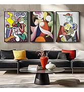 Amazon.com: Boho Abstract Beach Wall Art for Living Room - Neutral ...