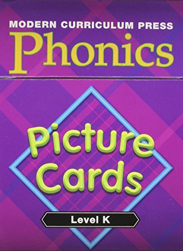 MODERN CURRICULUM PRESS PHONICS LEVEL K PICTURE CARDS 2003C by MODERN ...