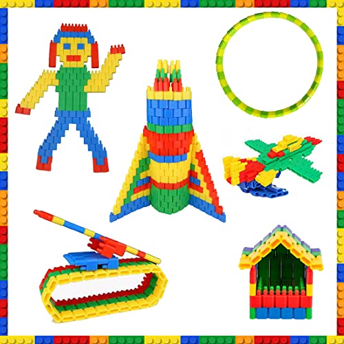 Wembley Construction Block Play Set for Kids, Educational Building ...