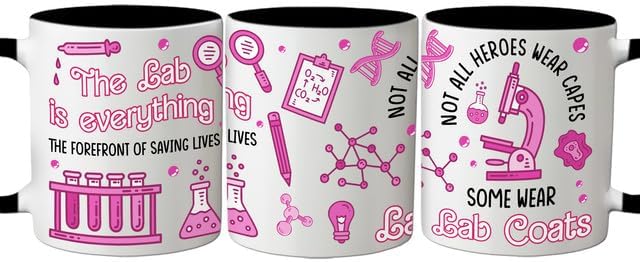 Amazon.com | MEDROC Lab Tech Gifts Funny - Ceramic Mug 11oz, Lab Week ...