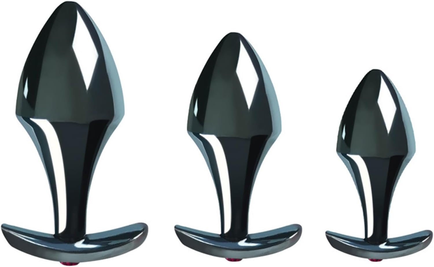 Amazon.com: Anal Plug Luxury Jewelry Anal Trainer Kit,3PCS Anal Plug ...