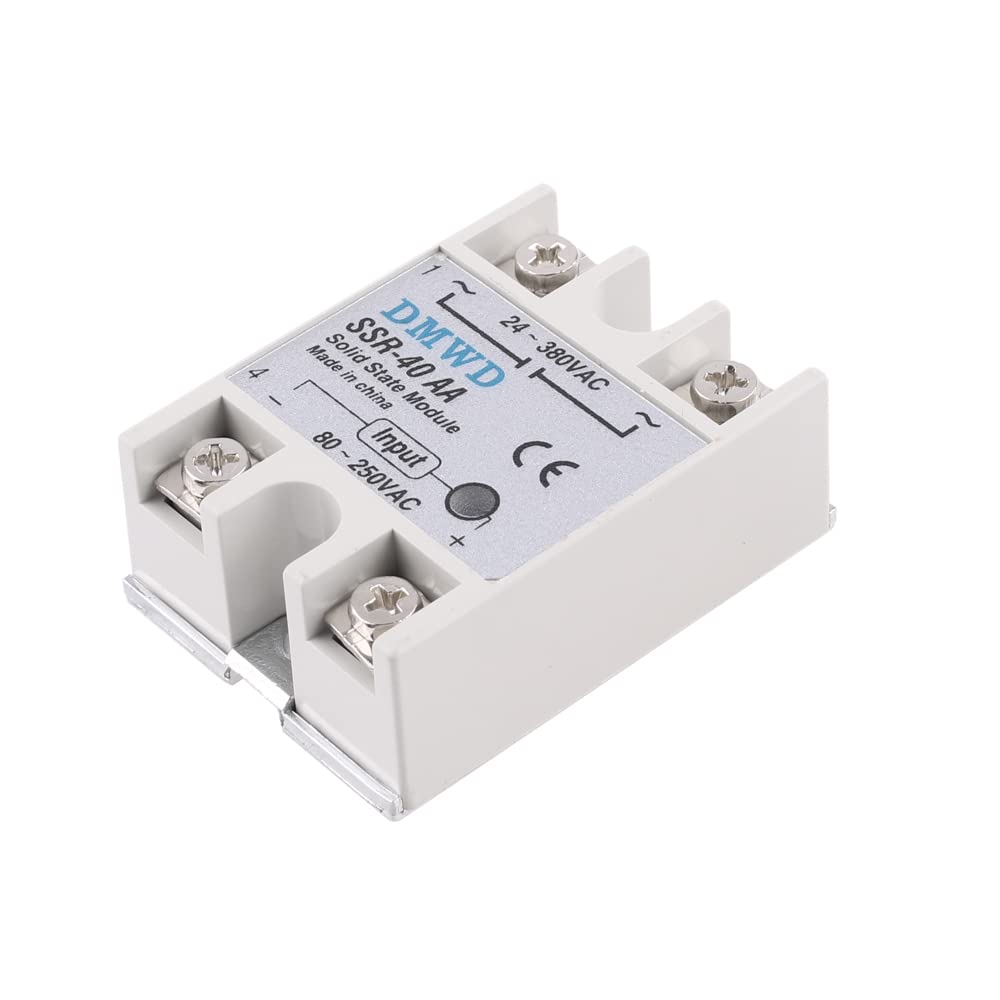 Snapklik.com : SSR-40AA Solid State Relay AC To AC (Input 80-250V AC ...