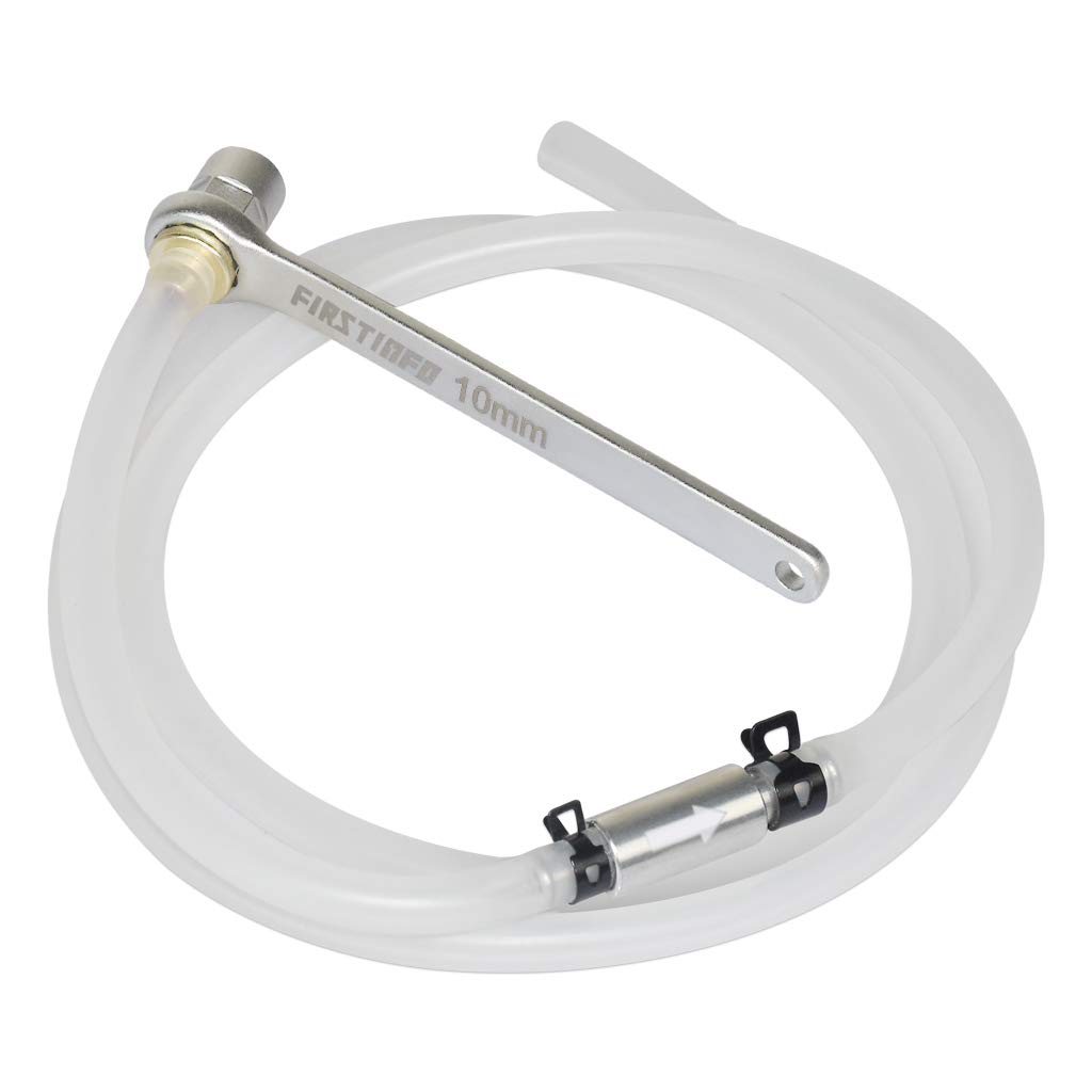 Buy FIRSTINFO Mini 10mm Brake Fluid Clutch Bleeder Hose with 12 Point ...