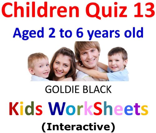Amazon | Children Quiz Book 13 : Kids Worksheets (Interactive) (English ...