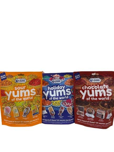 Amazon.com : Universal Yums “Yums of the World” 3-Pack Variety Set ...