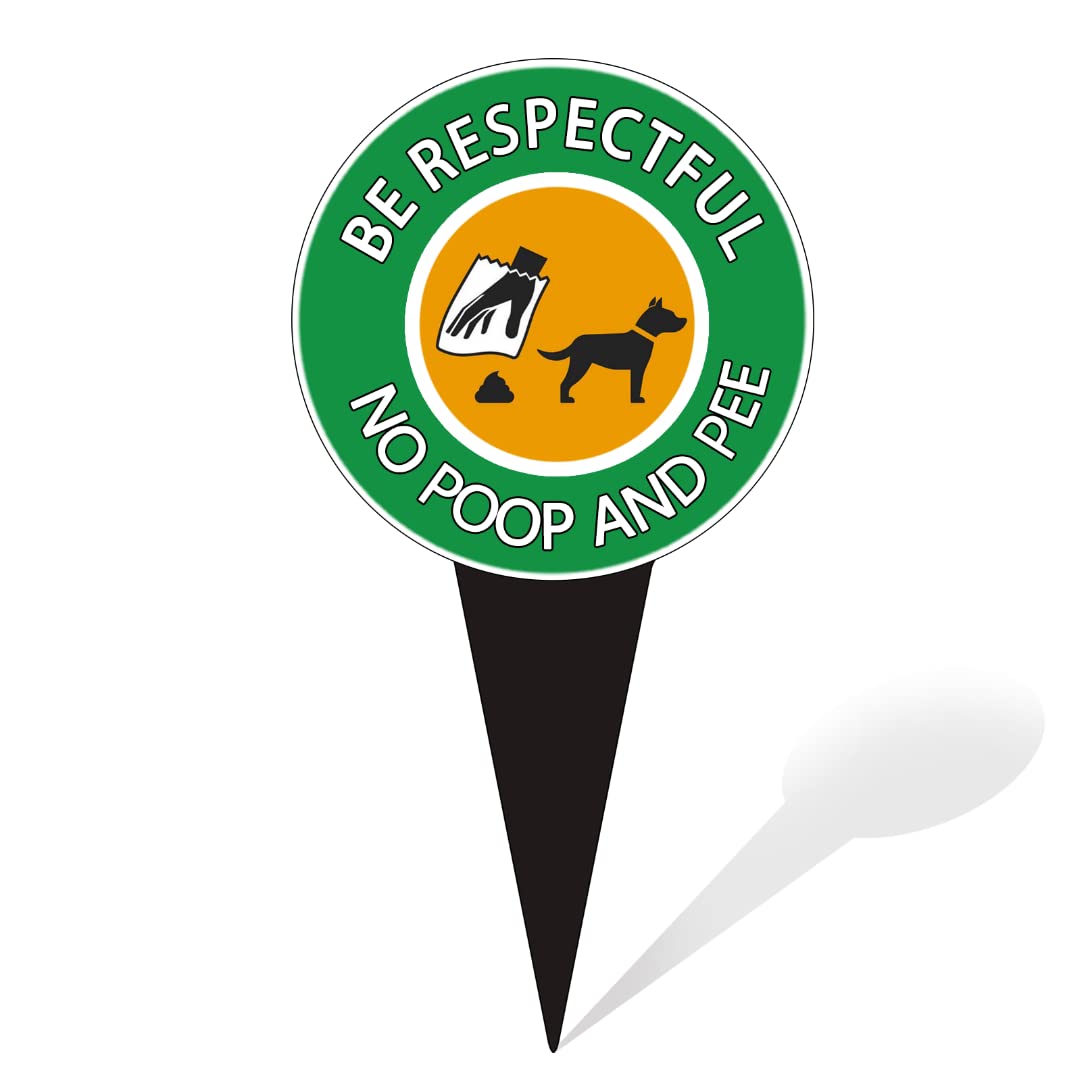 Snapklik.com : No Dog Poop Signs For Yard - No Pooping Dog Signs For ...