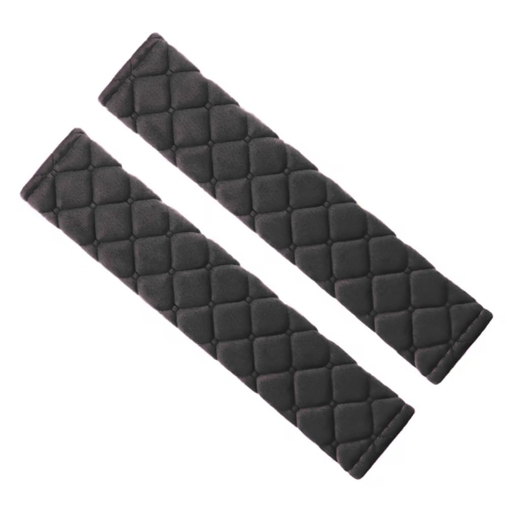 ONESAVE Fleece Car Seat Belt Pad Cover Kit, 2-Pack - Soft Car Safety ...
