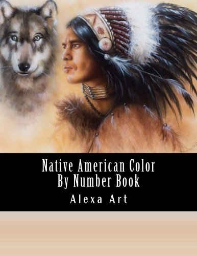 Native American Color By Number Book: Native American Indian Designs ...