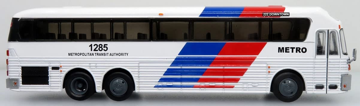 Snapklik.com : Eagle Model 10 Diecast Coach Bus Metro Houston Livery 1: ...