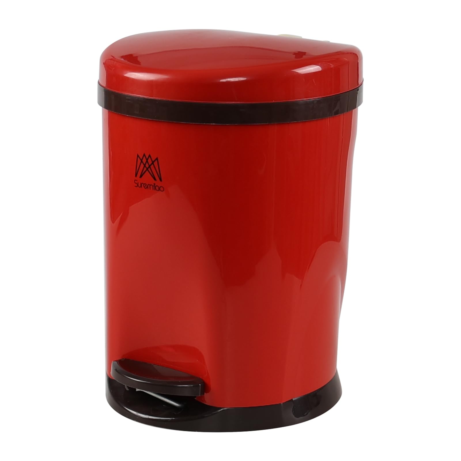 Snapklik.com : Eagrye 2.6 Gallon Round Step Trash Can
