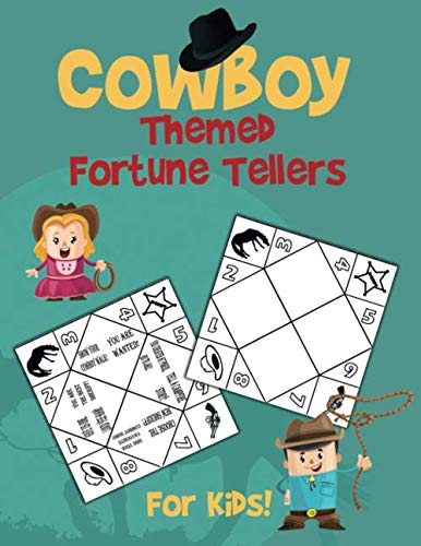 Cowboy Themed Fortune Tellers For Kids: 30 Fun DIY Cowboy Themed ...