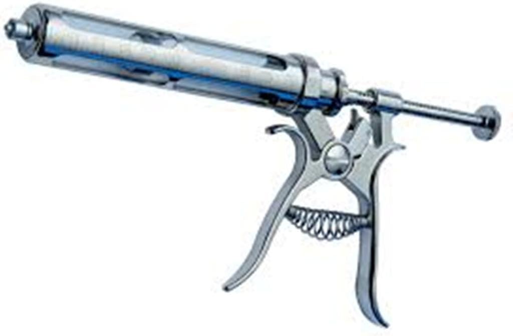 Amazon.com: Agri-Pro Roux Syringe 50 ml Pistol Grip for Injections ...