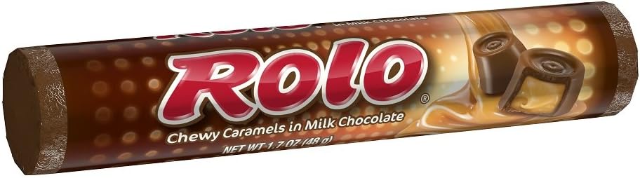 Amazon.com: ROLO Chocolate Caramel Candy, 1.7 Ounce (Pack of 36 ...