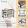 Yusong Shoe Rack, 3 Tier Shoe Organizer Storage for Closet Entryway ...