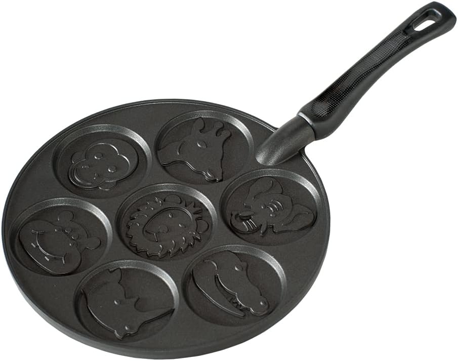 Amazon.com: Nordic Ware Danish Ebelskiver Pan,Black 16.00 x 9.63 x 2.38 ...