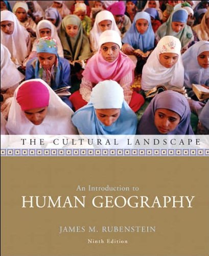 The Cultural Landscape (text only) 9th (Ninth) edition by J. M ...