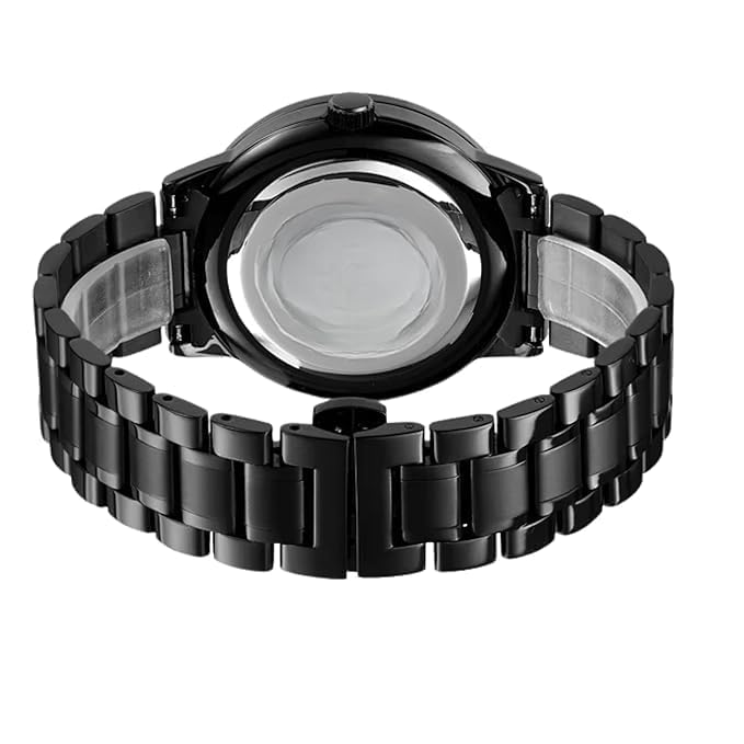 Acnos Stylish Automatic Spinner Watch - Unisex Stainless Steel ...