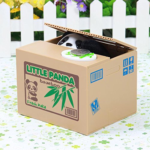 Generic Panda : 1Pcs Panda Money Box 11. 5x9. 5x9cm Size Panda White ...