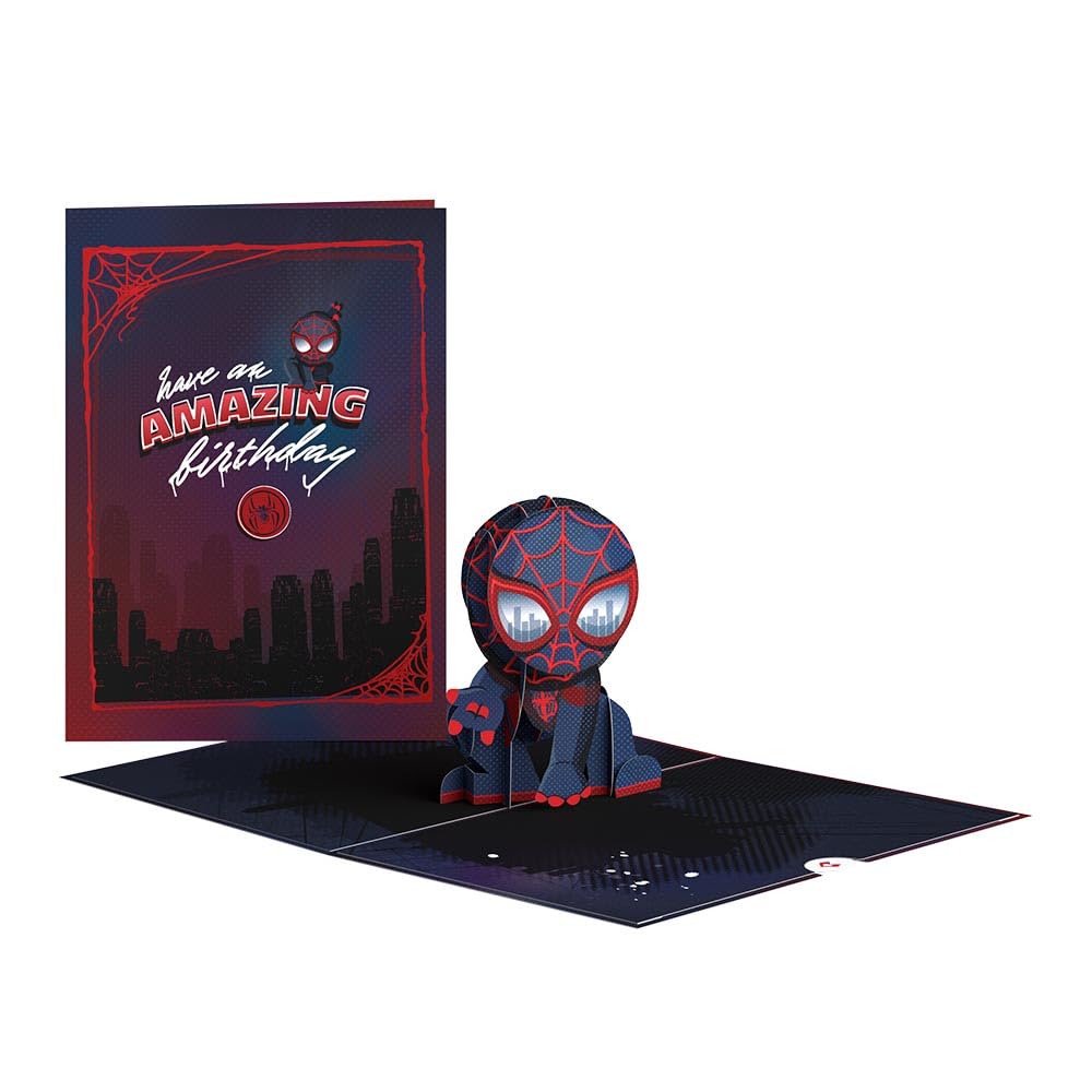 Snapklik.com : Birthday Pop-Up Marvel Card For Him - 3D Spider-Man ...