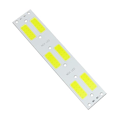 Electronic Spices 12v Dc Led Rectangle Shape Led Aluminum Yellow Bead ...