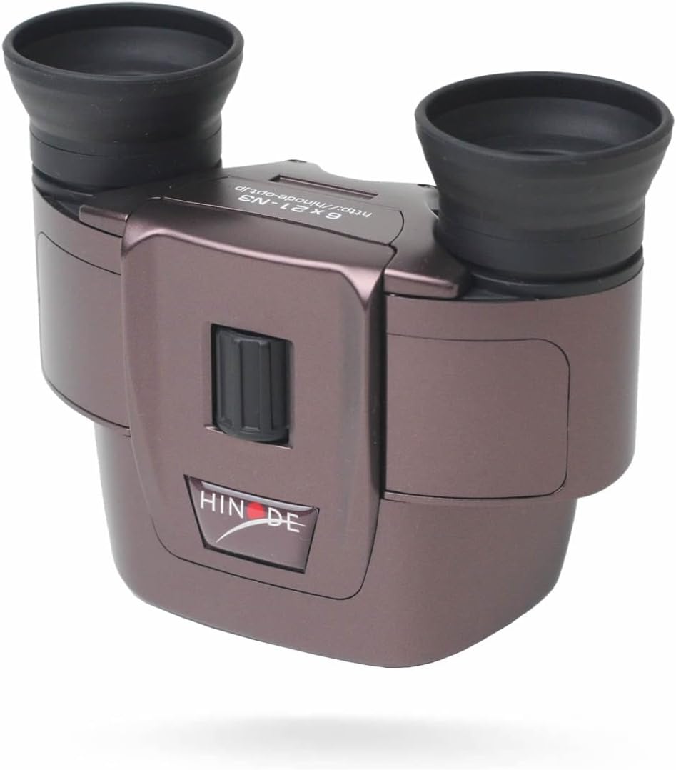 Amazon | 双眼鏡 ヒノデ 6x21－N3 観劇 ミュージカル オペラグラス 歌舞伎 スポーツ観戦 野球 サッカー フィギュア バスケ (ブラウン) | 双眼鏡 通販
