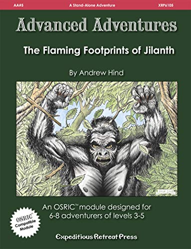 The Flaming Footprints of Jilanth (Advanced Adventures Book 5) eBook ...