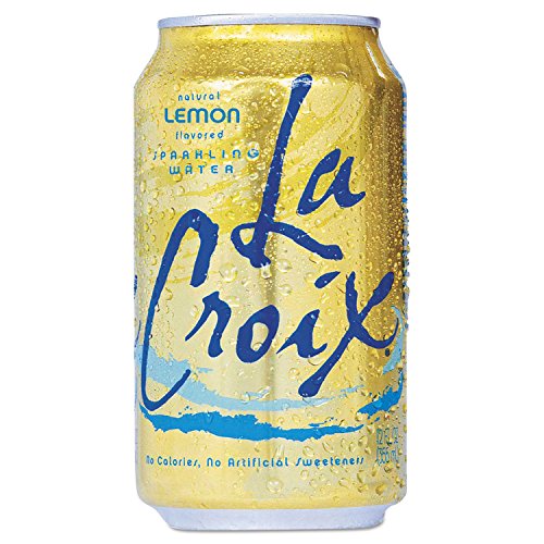 La Croix Lemon Sparkling Water 12 fl oz Cans - Pack of 12