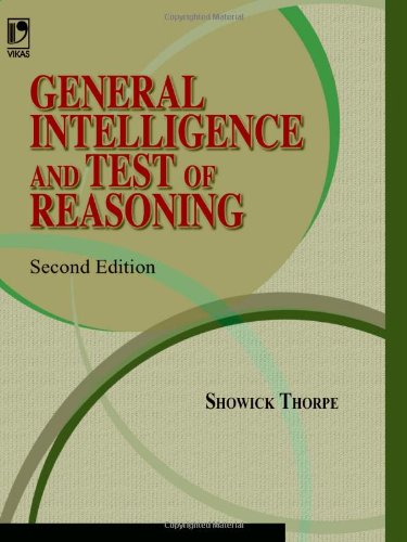 Buy GENERAL INTELLIGENCE And TEST of REASONING Book Online at Low ...