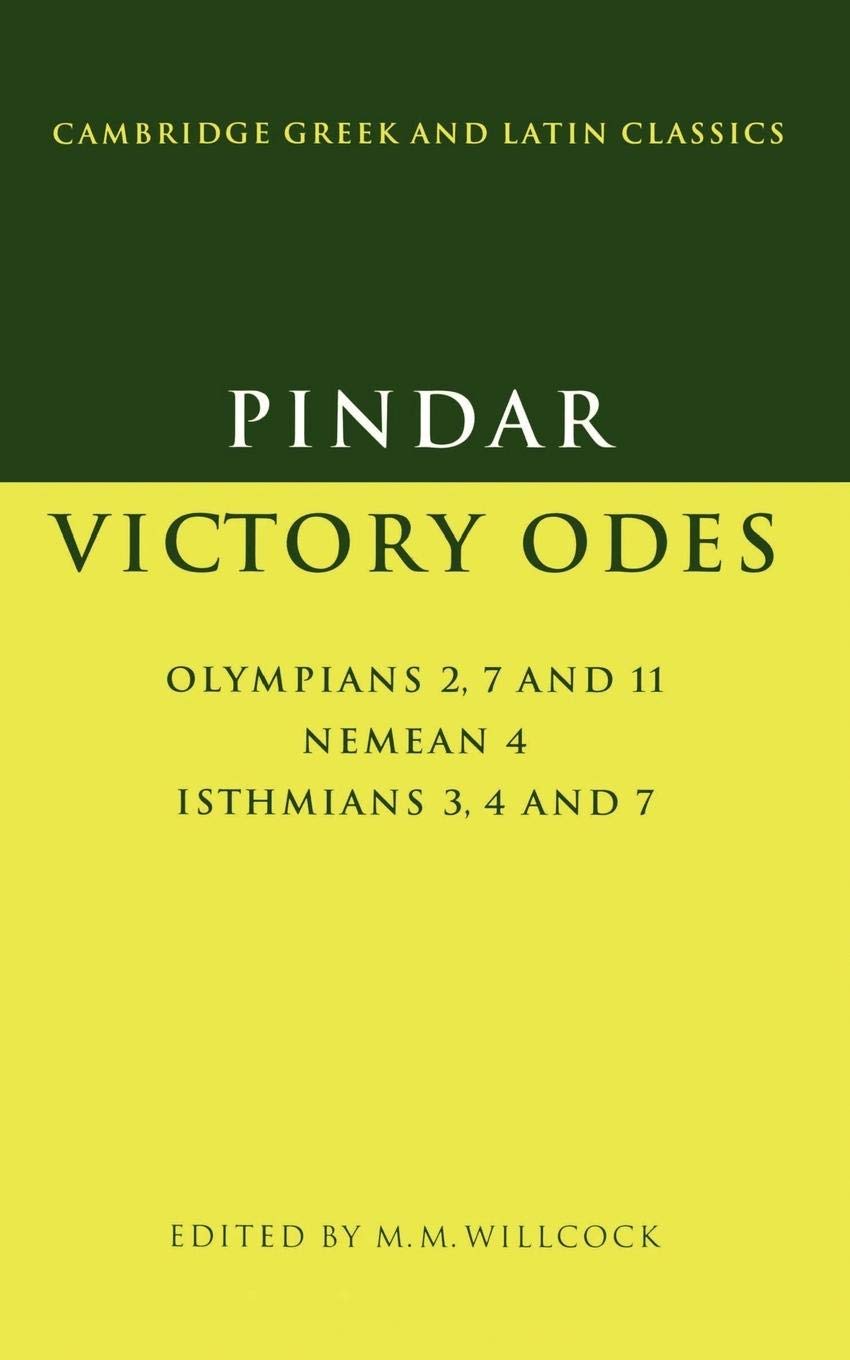 Amazon.com: Pindar: Victory Odes: Olympians 2, 7 and 11; Nemean 4 ...