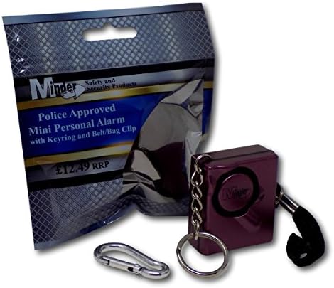 Minder® 140db Police Approved Mini Minder Loud Personal Staff Panic Rape Attack Safety Security ...