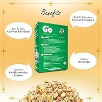 Go Organic Extra Light Broken Walnut Kernels(Vacuum Packed) 1 kg- Pack ...