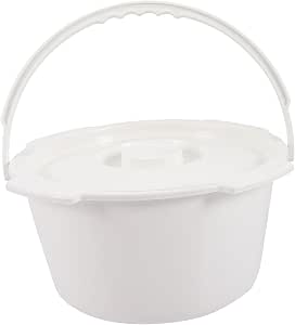 Amazon.com: Healvian Commode Chair Commode for Elderly Men Bucket Pot ...