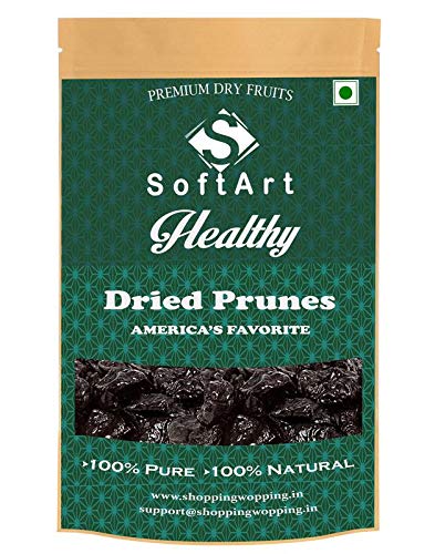 SoftArt Dried Pitted Prunes, Premium Californian Dried Plum (500gm ...