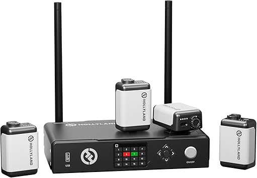 Amazon.com : Hollyland Wireless Tally System Set, 2,600ft Range ...