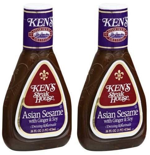 Amazon.com : Ken's Steak House Asian Sesame with Ginger & Soy Dressing ...
