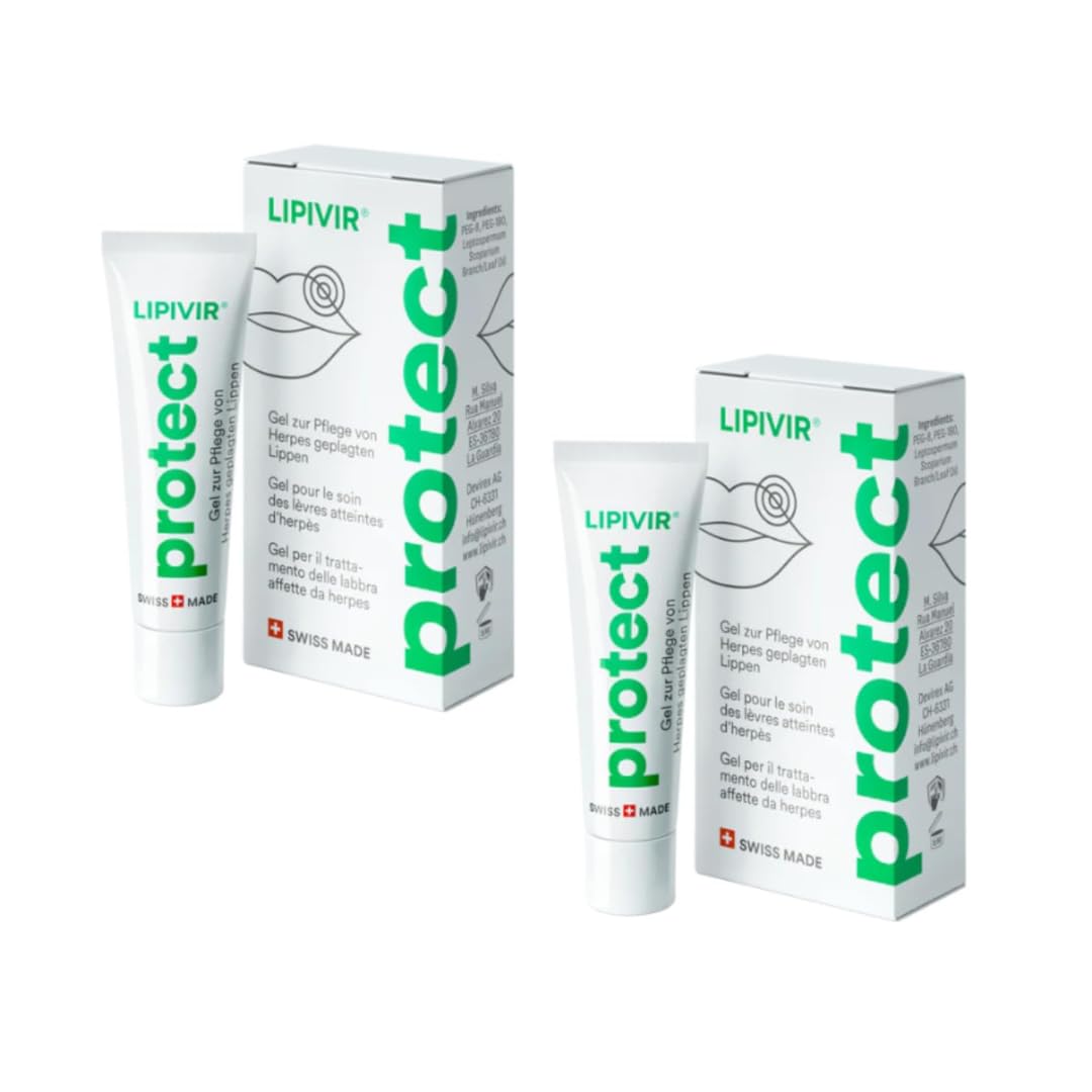 Lipivir Protect Cold Sore Prevention Gel Cold Sore Cream Lips ...