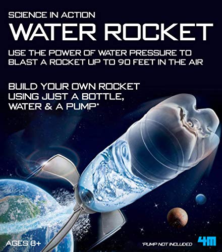 4M Water Rocket Kit, DIY Science Space Stem Toys, For Boys & Girls Ages ...