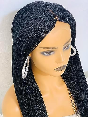 Amazon.com : WOW BRAIDS Twisted Wigs, Micro Million Twist Wig - Color 1 ...