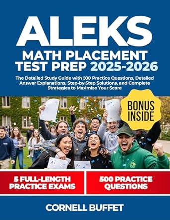 Amazon.com: ALEKS Math Placement Test Prep 2025-2026: The Detailed ...