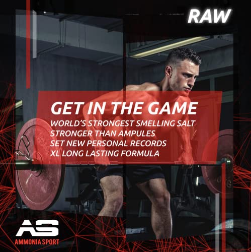 Smelling Salts For Athletes - Raw - Splash & Sniff! Non-Activated Salt ...