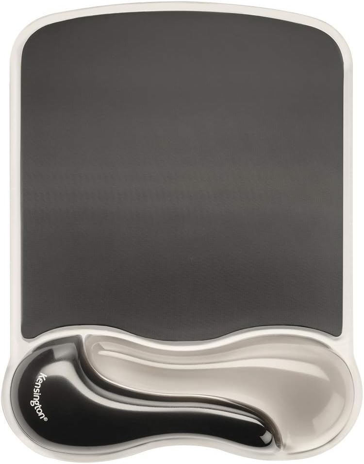 Kensington Mouse Mat with Wrist Rest – Ergonomic duo gel wrist support ...